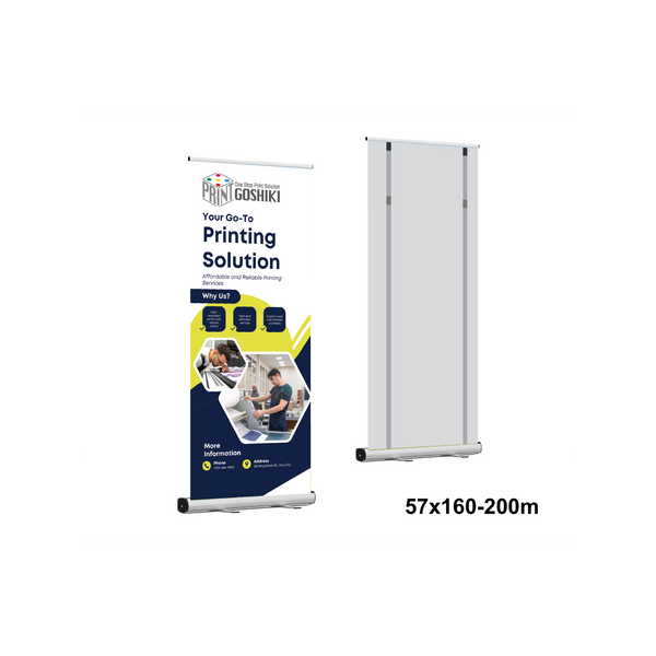 Three-section Rollup Banner | Perfect for events or promotions ...