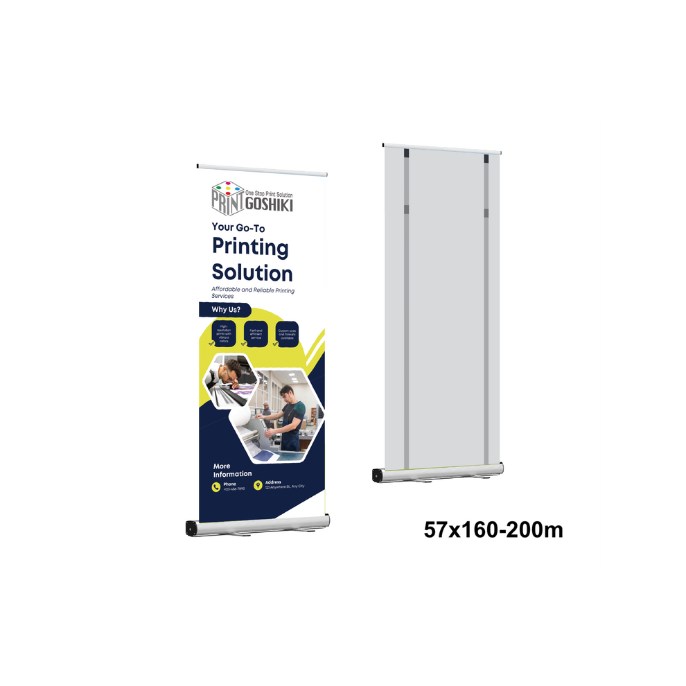 Three-section Rollup Banner | Perfect for events or promotions ...